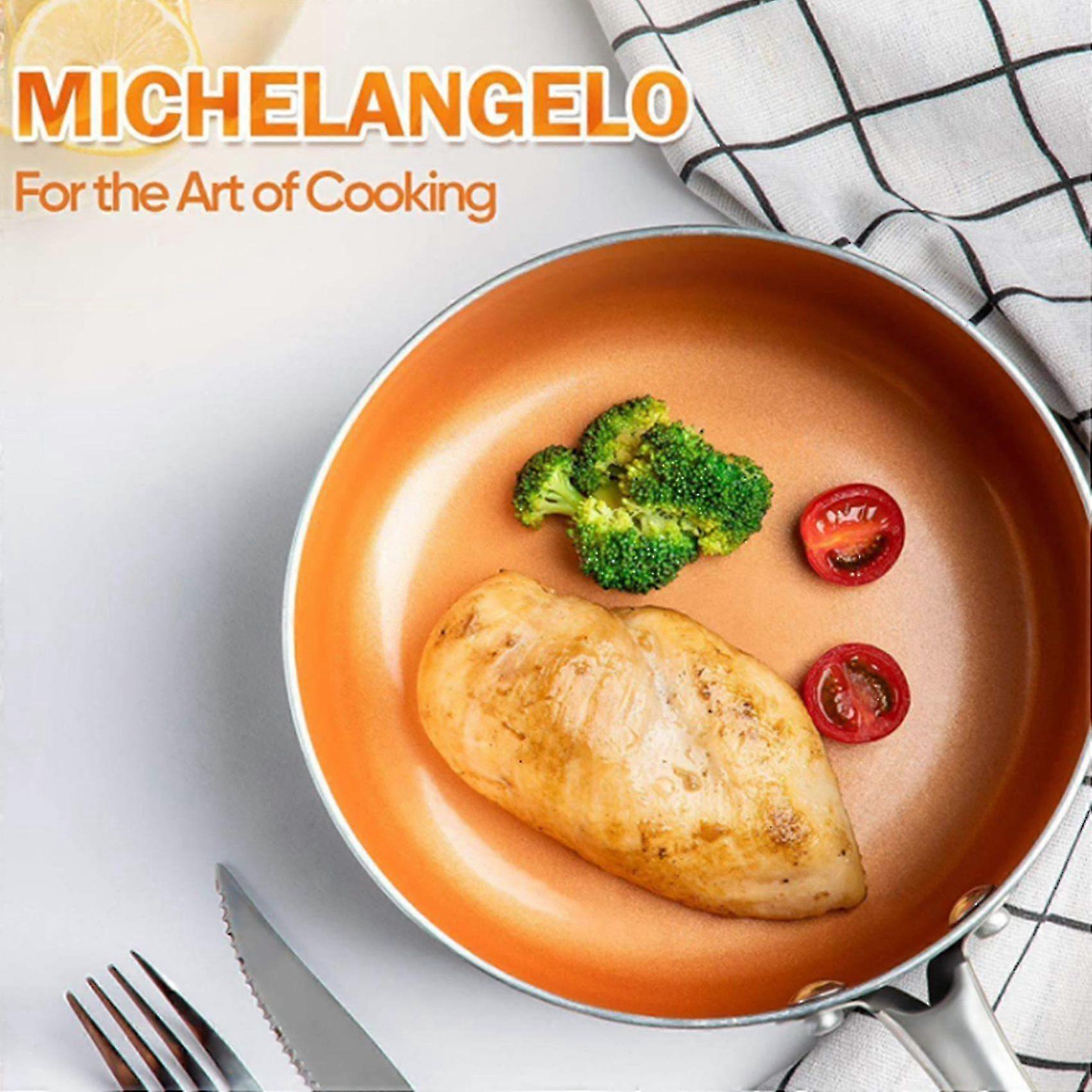 Copper Skillet Nonstick, 11" Ultra Nonstick Skillet | Fruugo UK