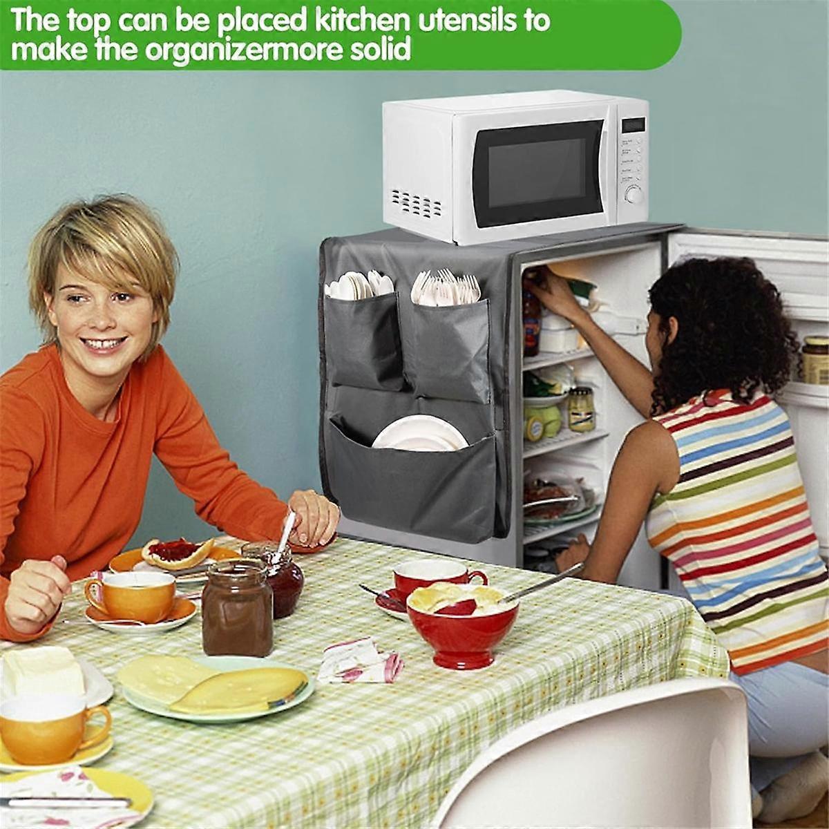 Mini Fridge Organizer over the Fridge Storage Organizer,Mini Fridge ...