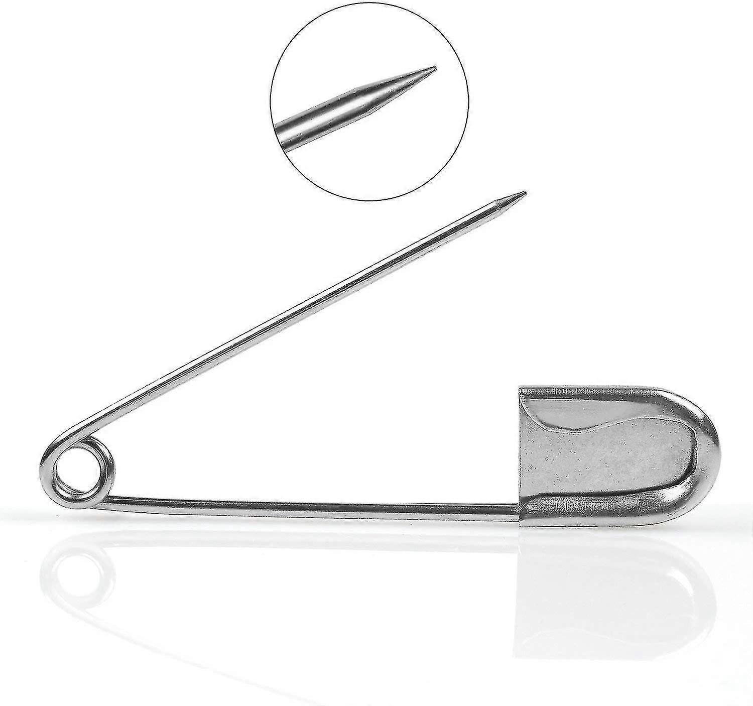 10 Pack Extra Large Safety Pins Super Heavy Duty Jumbo 5" | Fruugo UK