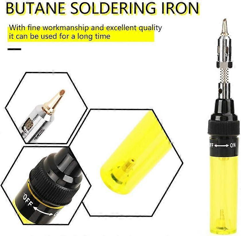 Gas Soldering Iron, Butane Welding Gun Cordless Butane Gas Spray Gun ...