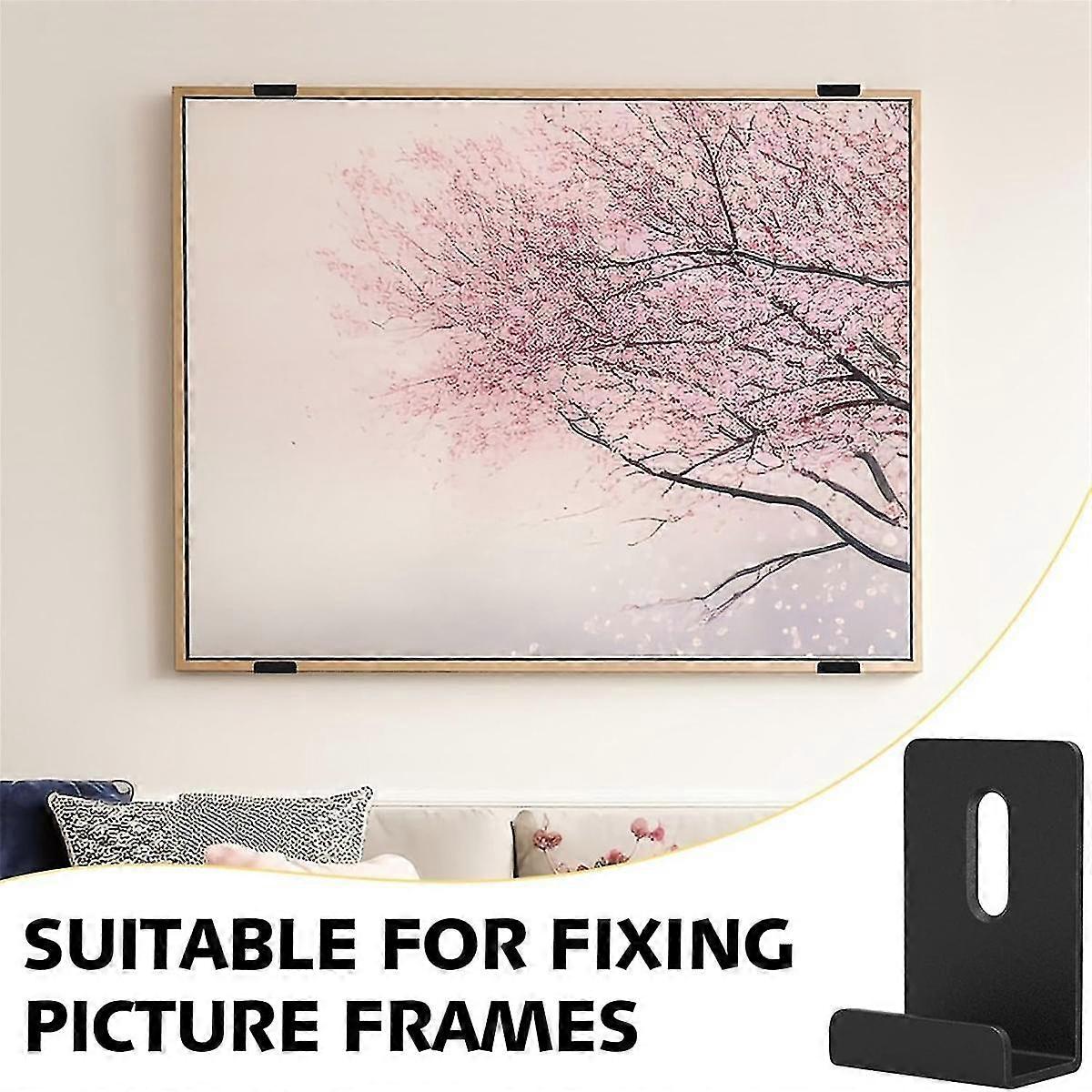 Metal Mirror Clip 1/2 Wide Slot Mirror Hanger Clip Large Heavy Duty ...