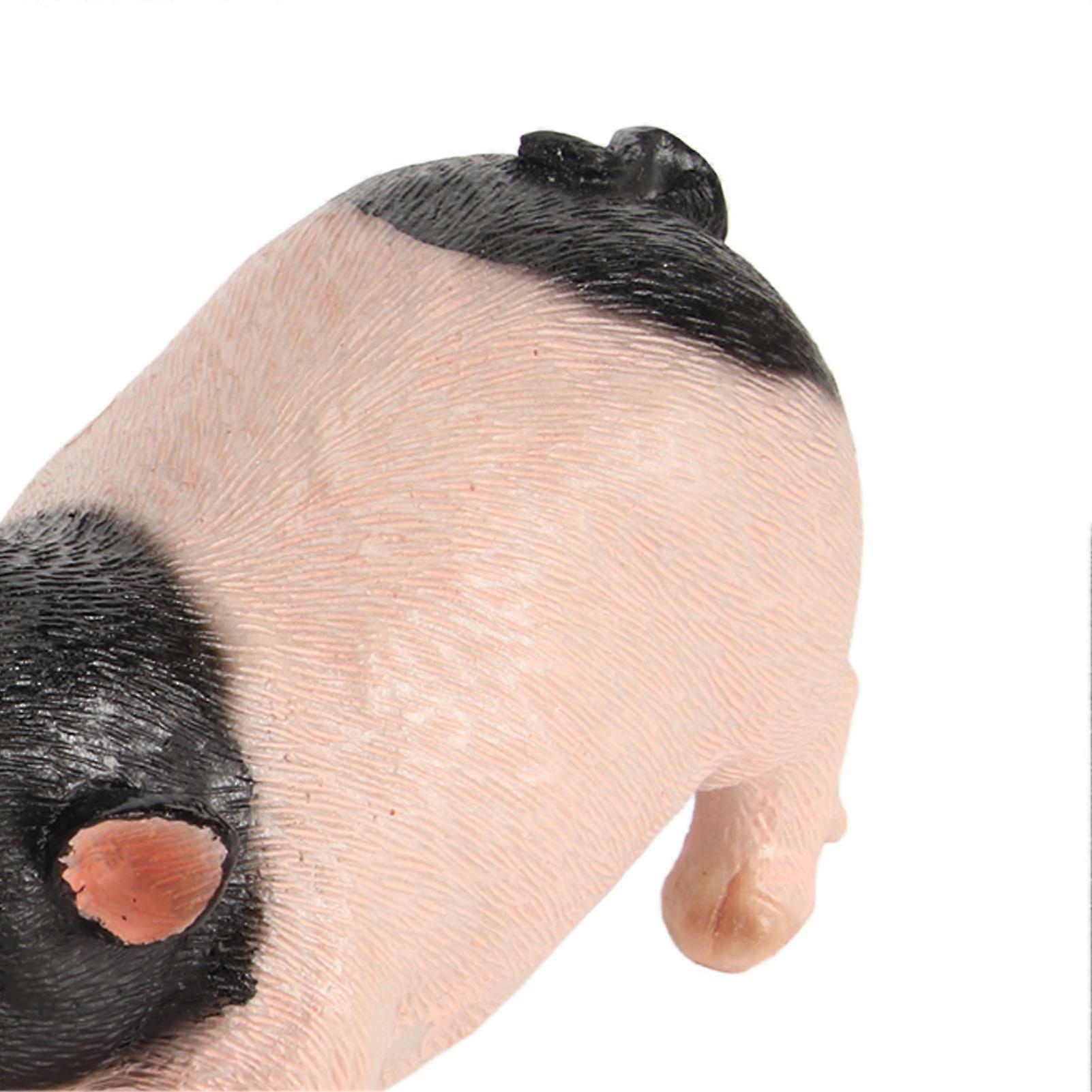 2Pcs Pig Statue Funny Piggy Resin Art Ornaments Pig Standing Statue Pig ...