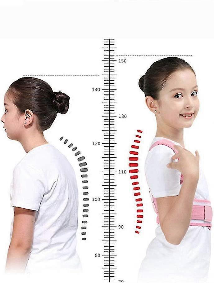 Adjustable Child Posture Corrector, Back Support Band Children ...