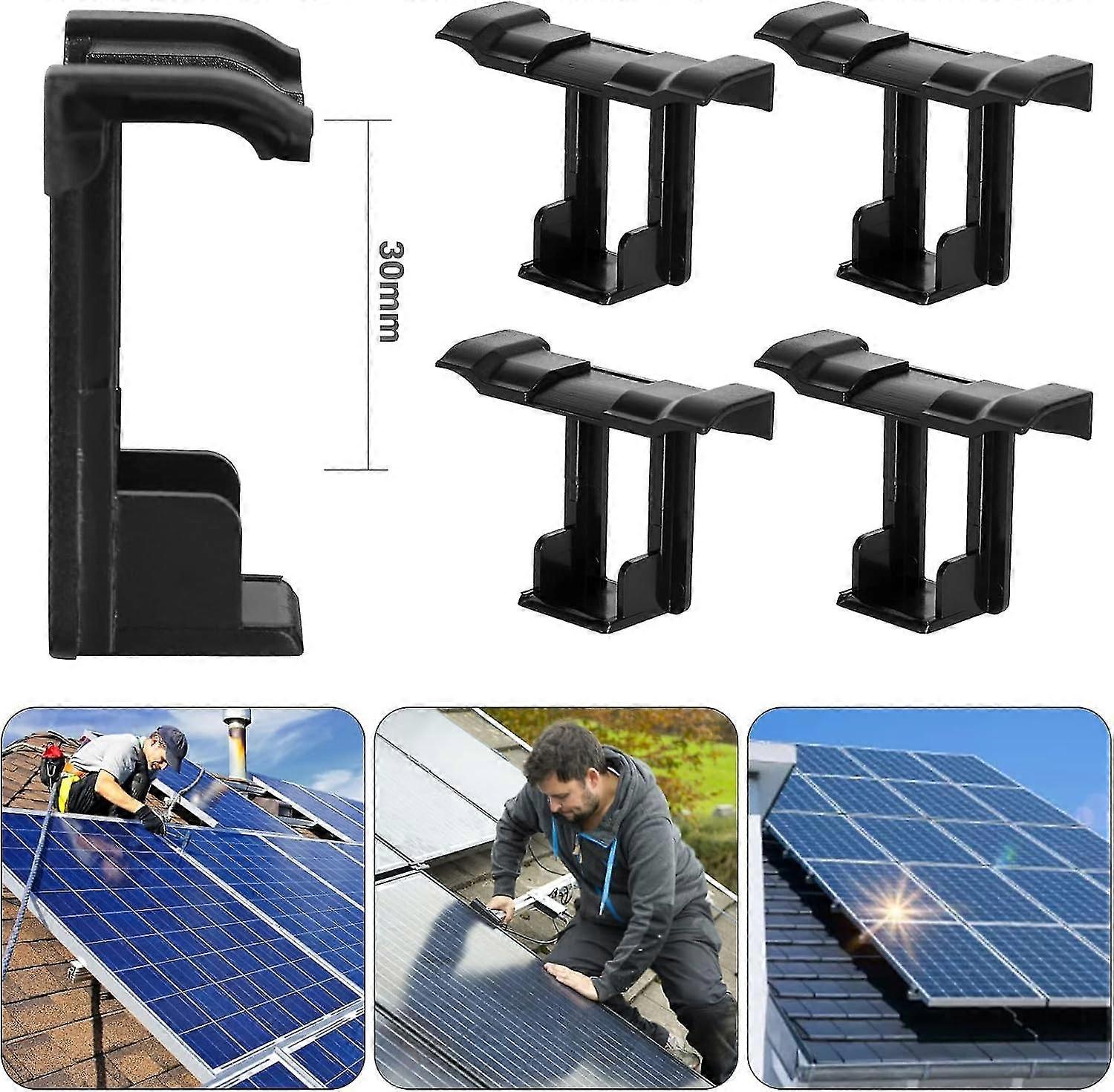 Solar Panel Water Drain Clips,cleaning Clips 10pcs Solar Panel Water ...