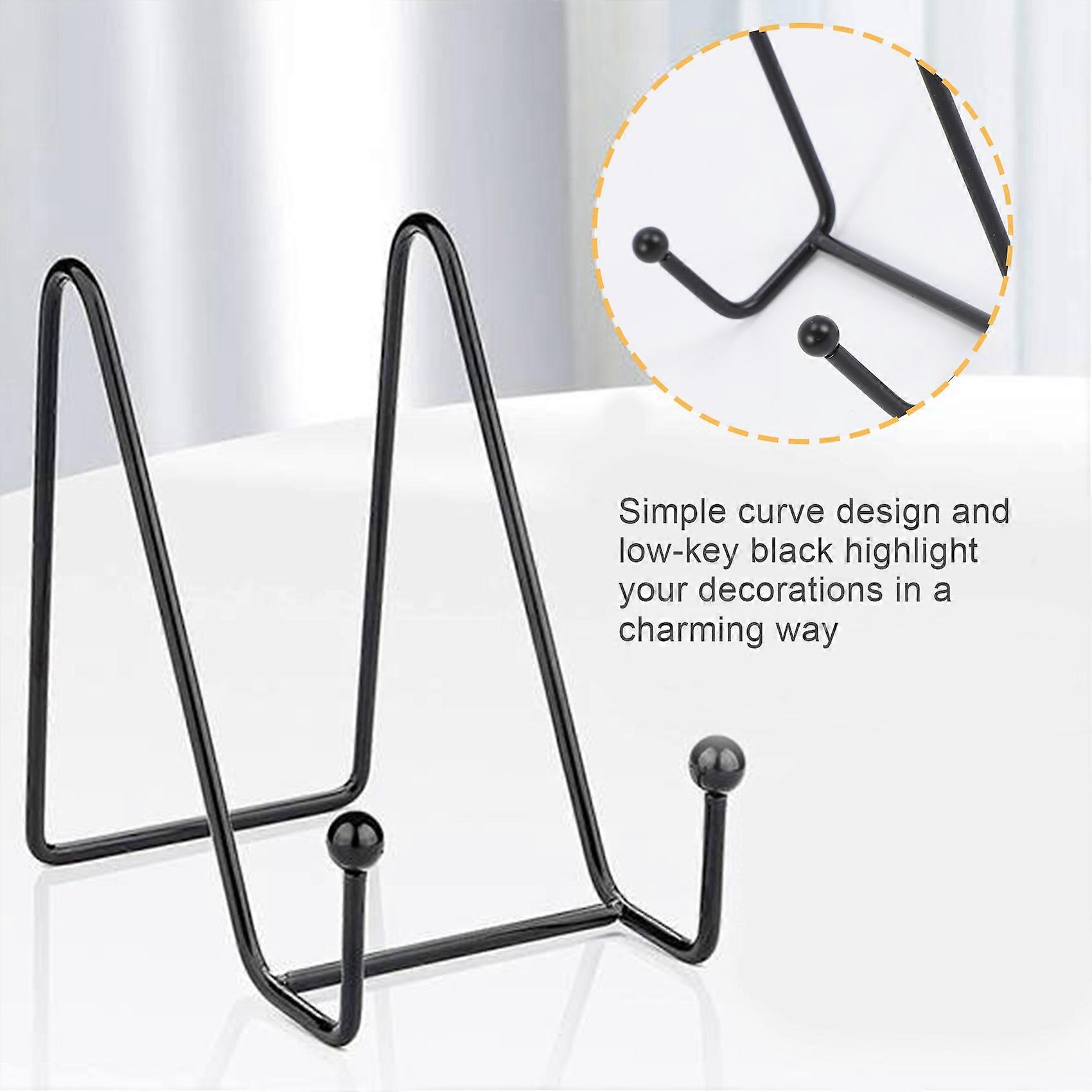 4Pack 6 inch Metal Stand Decorative Plate Holder Display Stands for ...