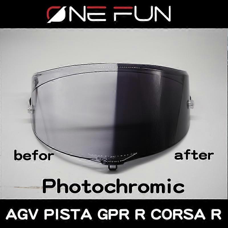 Pista Helmet Visor Helmet Glasses Lens Full face Shield Photochromatic ...