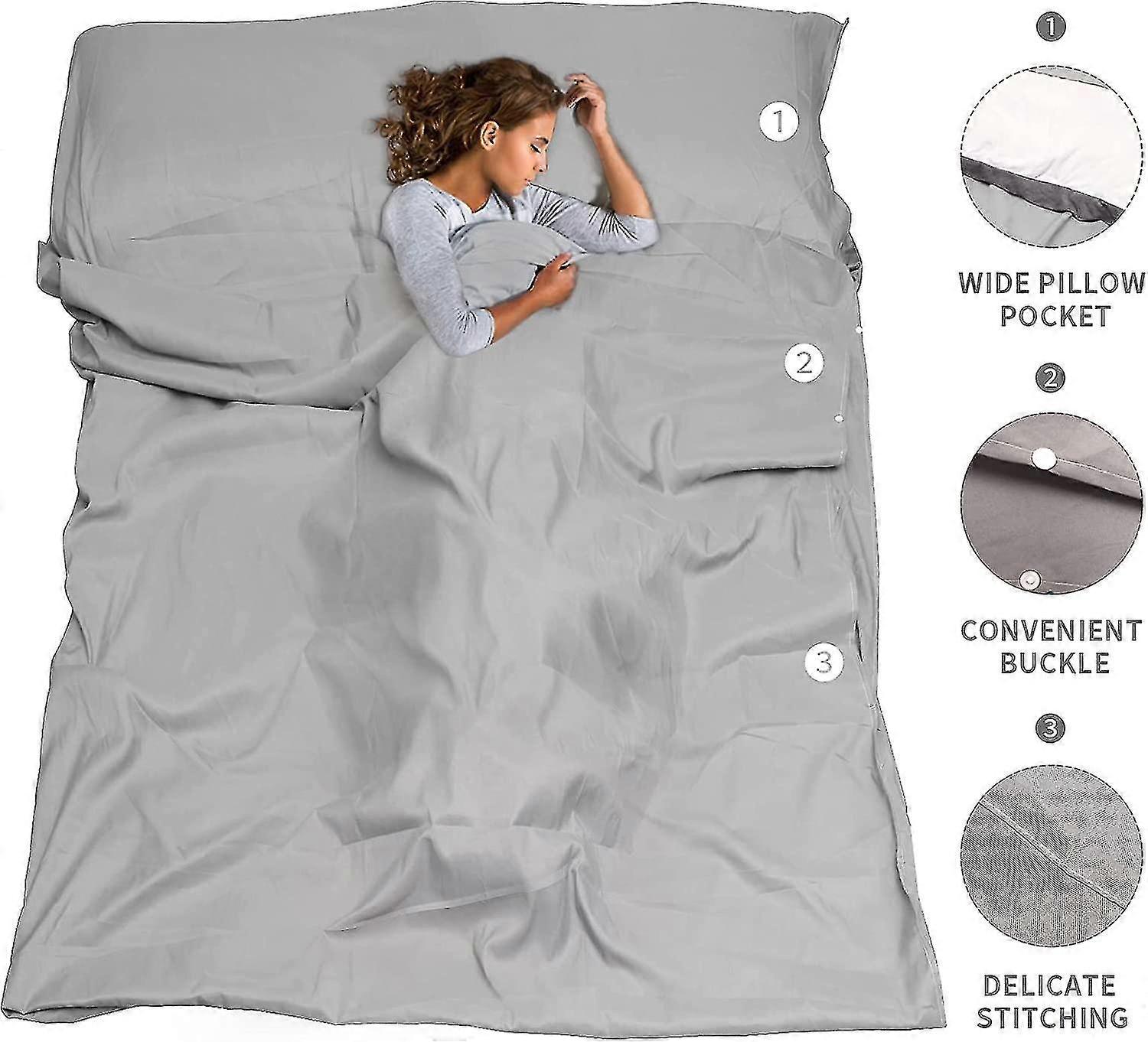 Ultralight Sleeping Bag 180 X 210cm Double Sleeping Bag Sheet ...