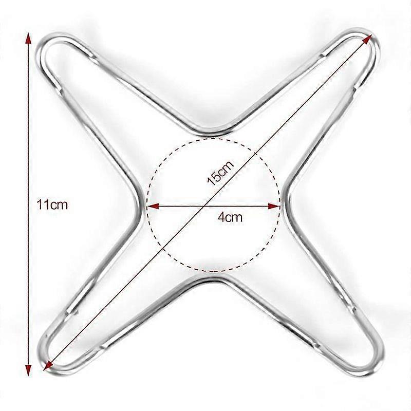 2Pcs Stainless Steel Gas Stove Reducer Rings - Cooking Grate - Coffee ...