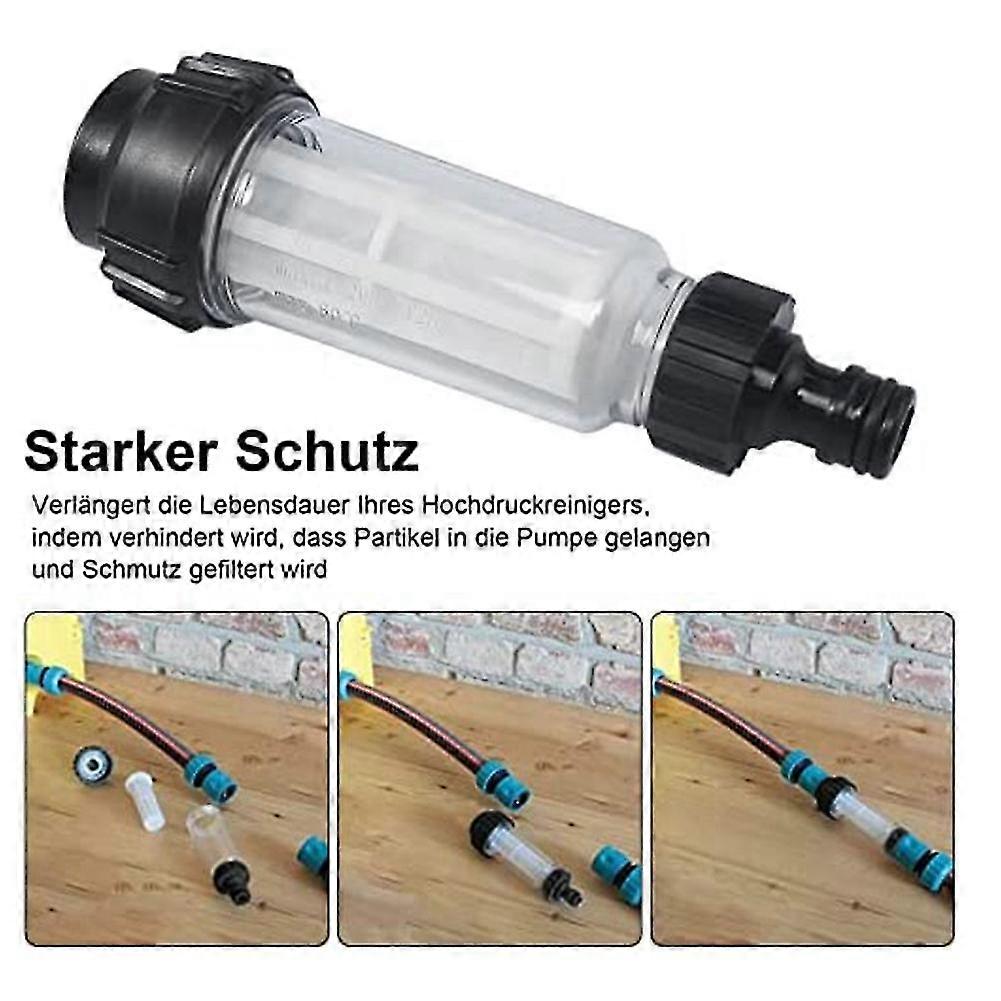 Water Filter Garden Hose, 3/4 Inch Water -Filter Water Filter Set with ...