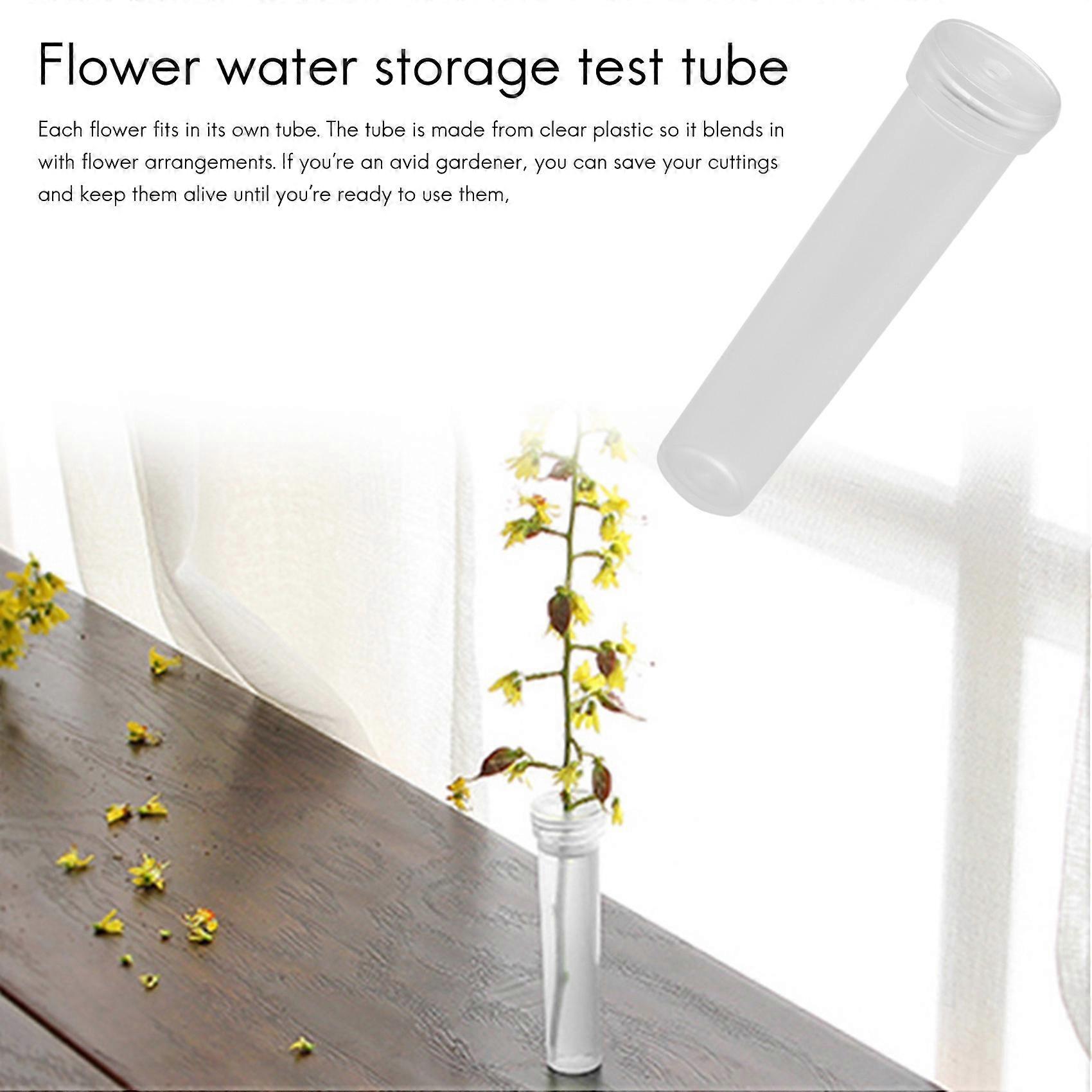 Floral Tube 100-Pack Flower Tube, Flower Vials, Floral Water Tube for ...