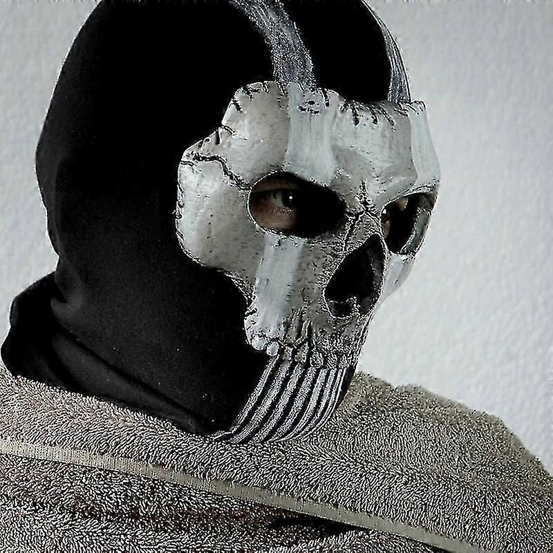 Ghost Mask V2 - Operador Mw2 Airsoft Cod Cosplay Airsoft Tactical Skull ...