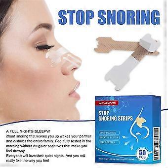 West&Month Stop Snoring Strips, Anti-snoring Dredging Respiratory Tract ...