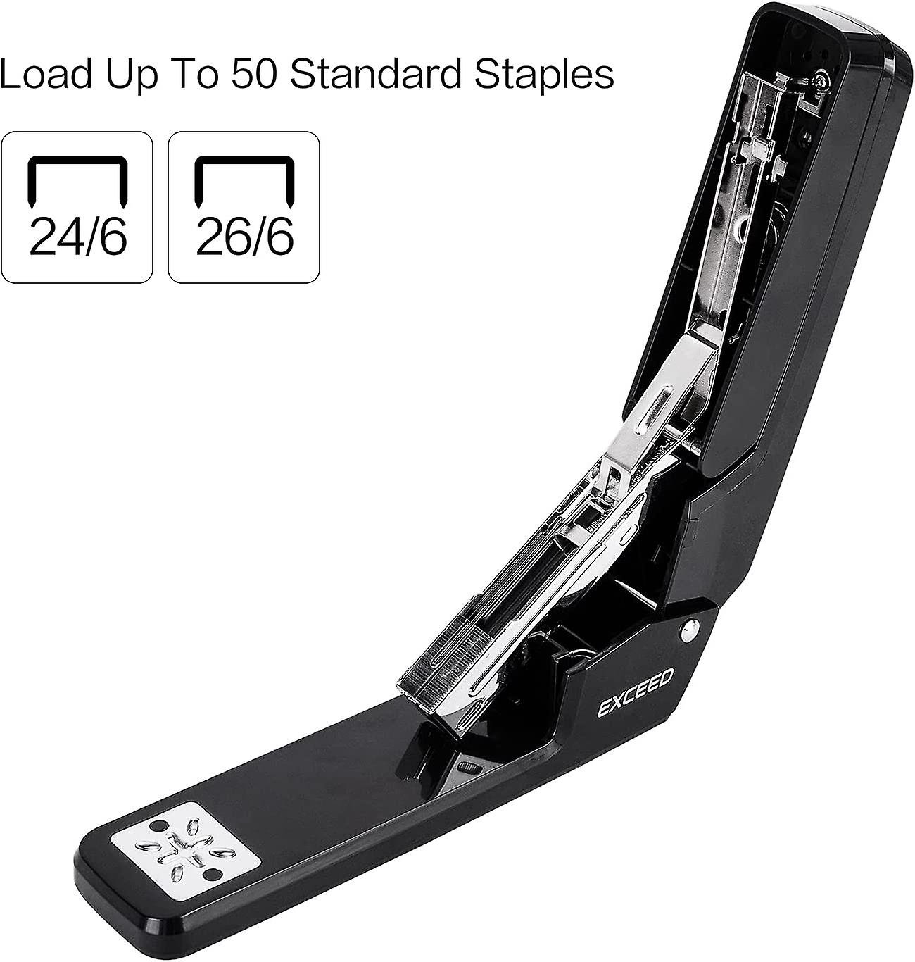 Swing-arm Swivel Stapler, 25 Sheet Capacity, 360 Degree Rotate Desktop ...
