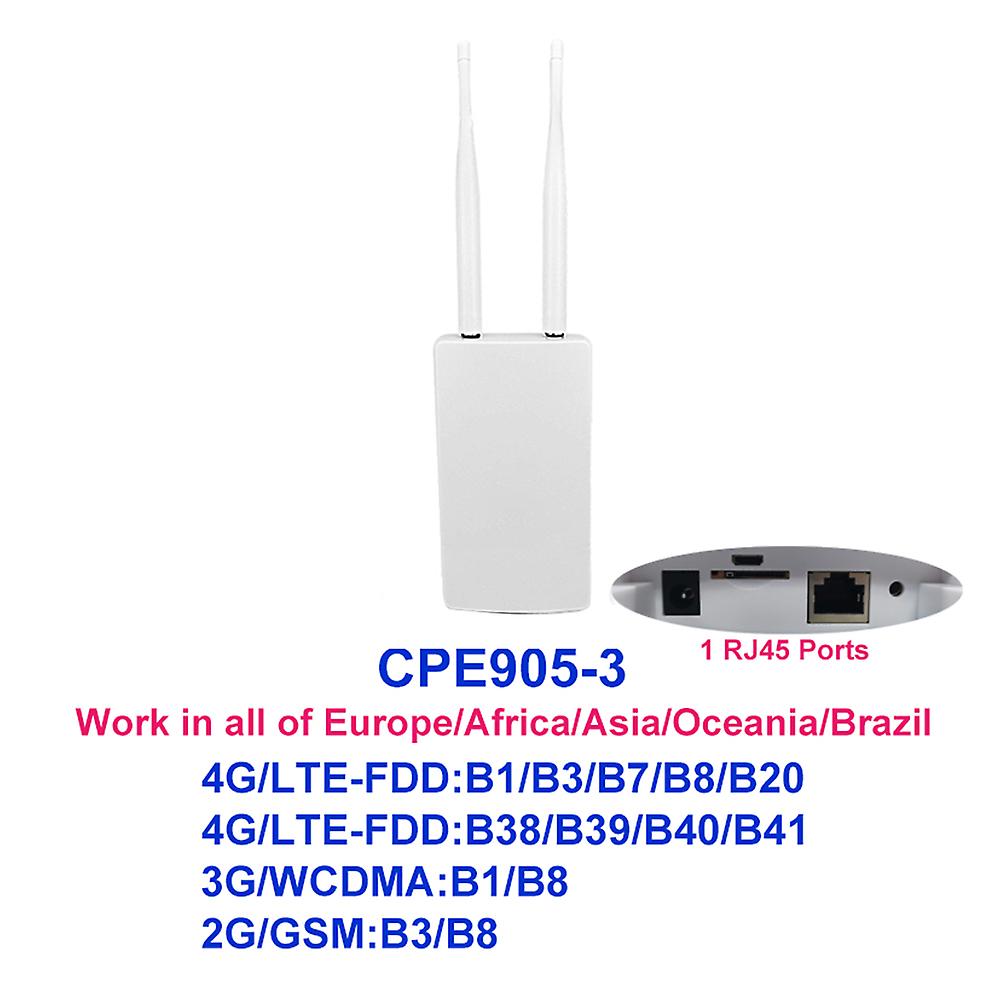 4g Lte Wireless Wifi Router Hotspots Cat4 Outdoor Lan Wan Sma Antenna ...