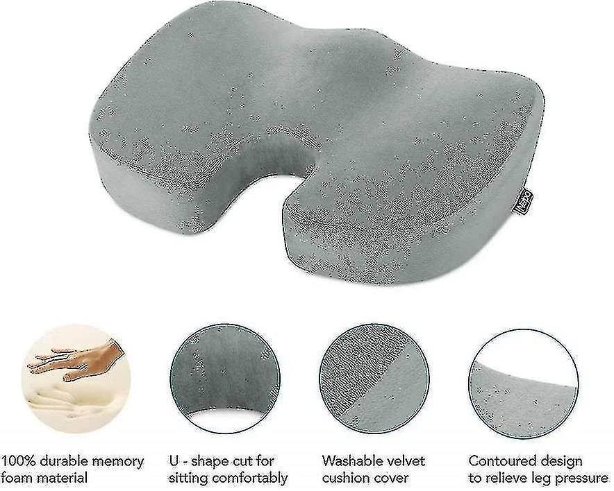 Orthopedic Pad With Gel Layer To Relieve Tailbone Pain | Fruugo UK