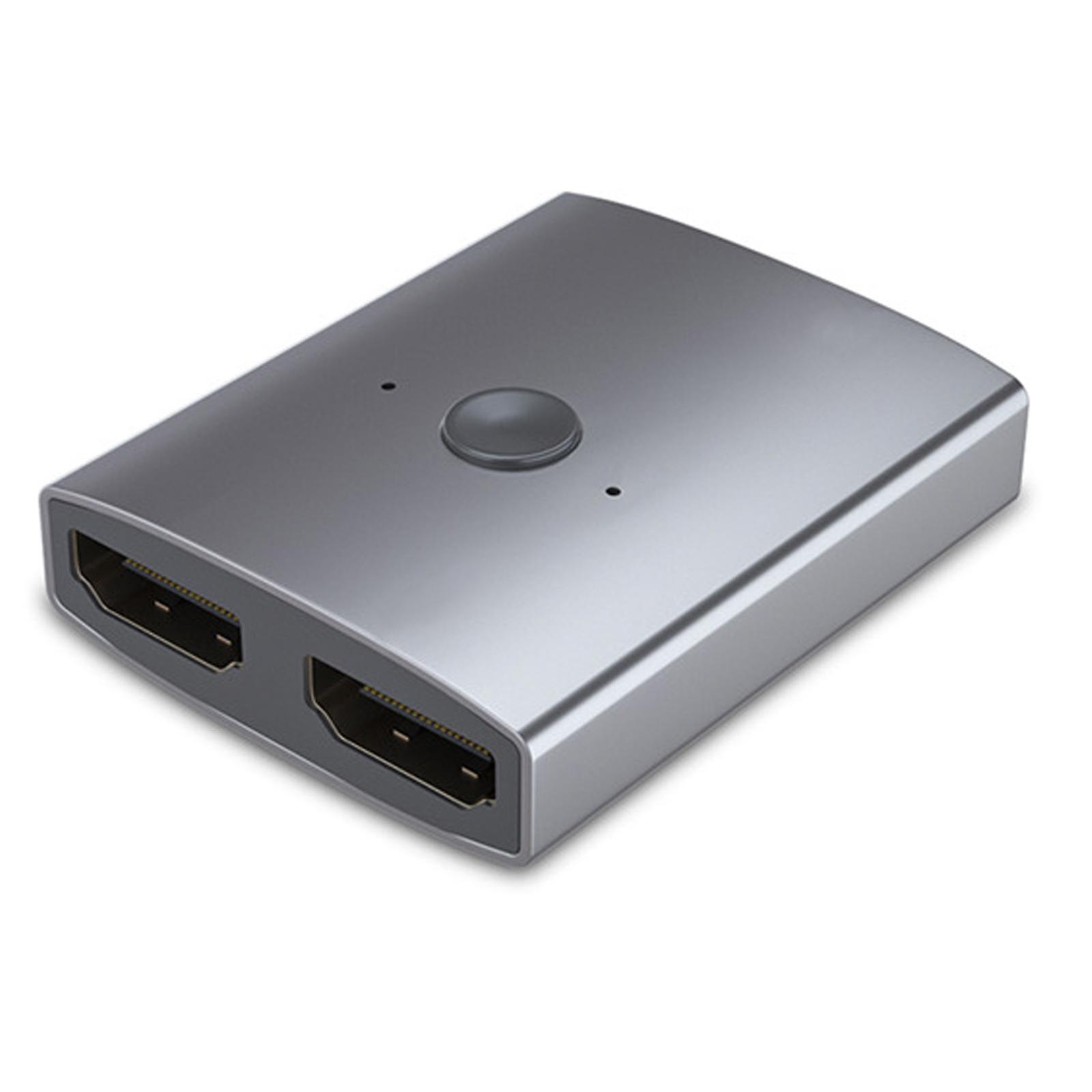 HDMI Switcher Splitter Bi Direction 2 in 1 Out / for Computer Set ...