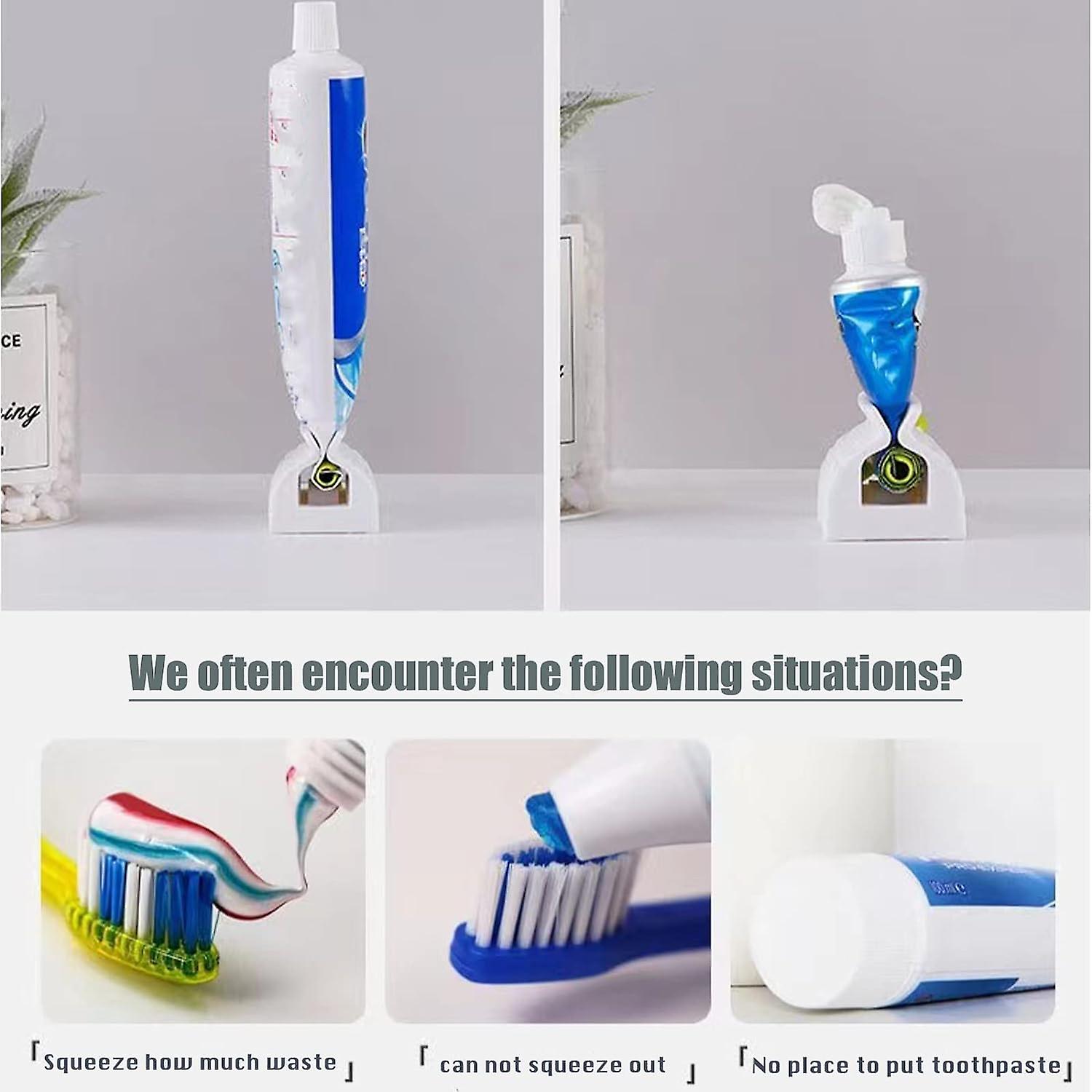 Set Of 3 Toothpaste Squeezers | Abs Toothpaste Dispenser | Extra Large ...