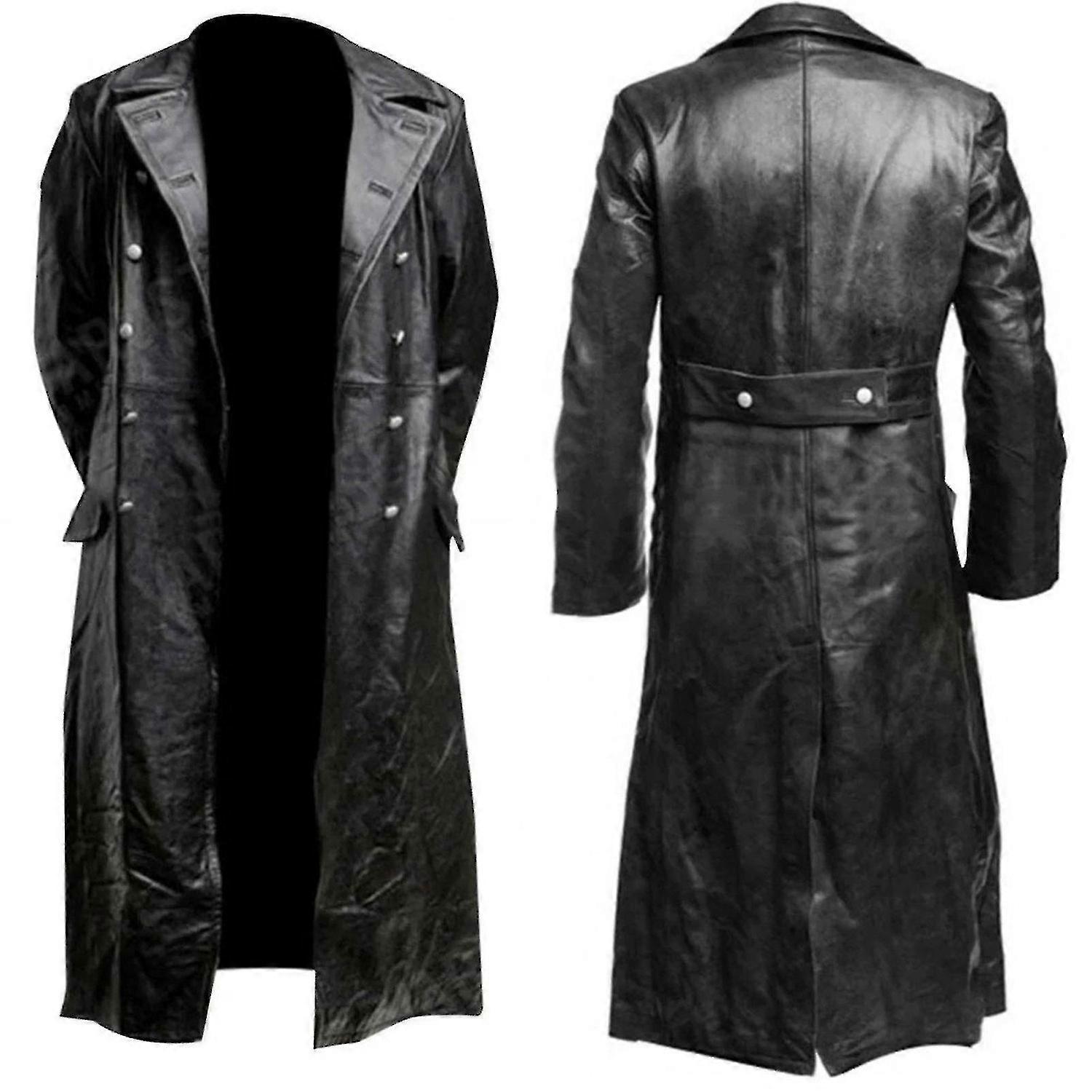 German Classic Military Officer Ww2 Uniform Cosplay Genuine Leather ...
