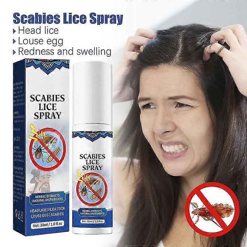 Lice Prevention Lice Removal Spray 30ml Anti-itch Liquid Removal Lice ...