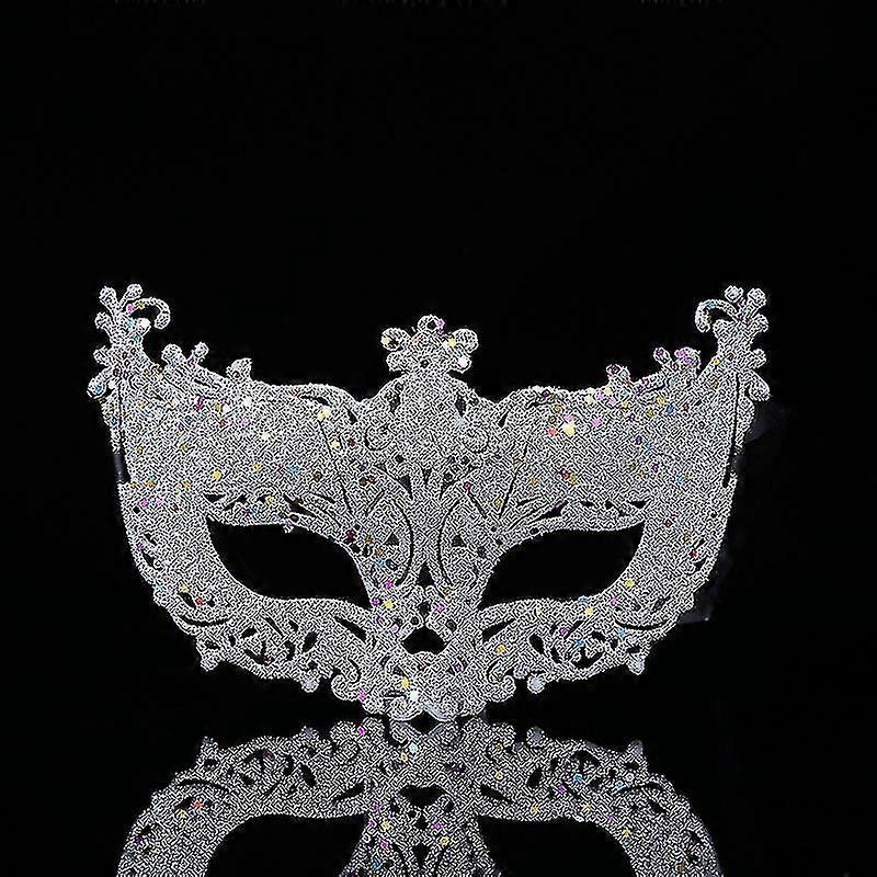 Masquerade Maskblack Filigree And Silver Filigree Party Fancy Christmas ...