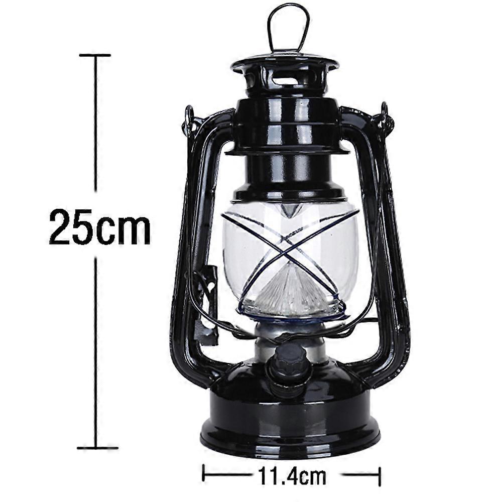 Storm Lantern LED Retro Storm Lamp Window Decoration Electric Garden Lantern Battery Operated ...