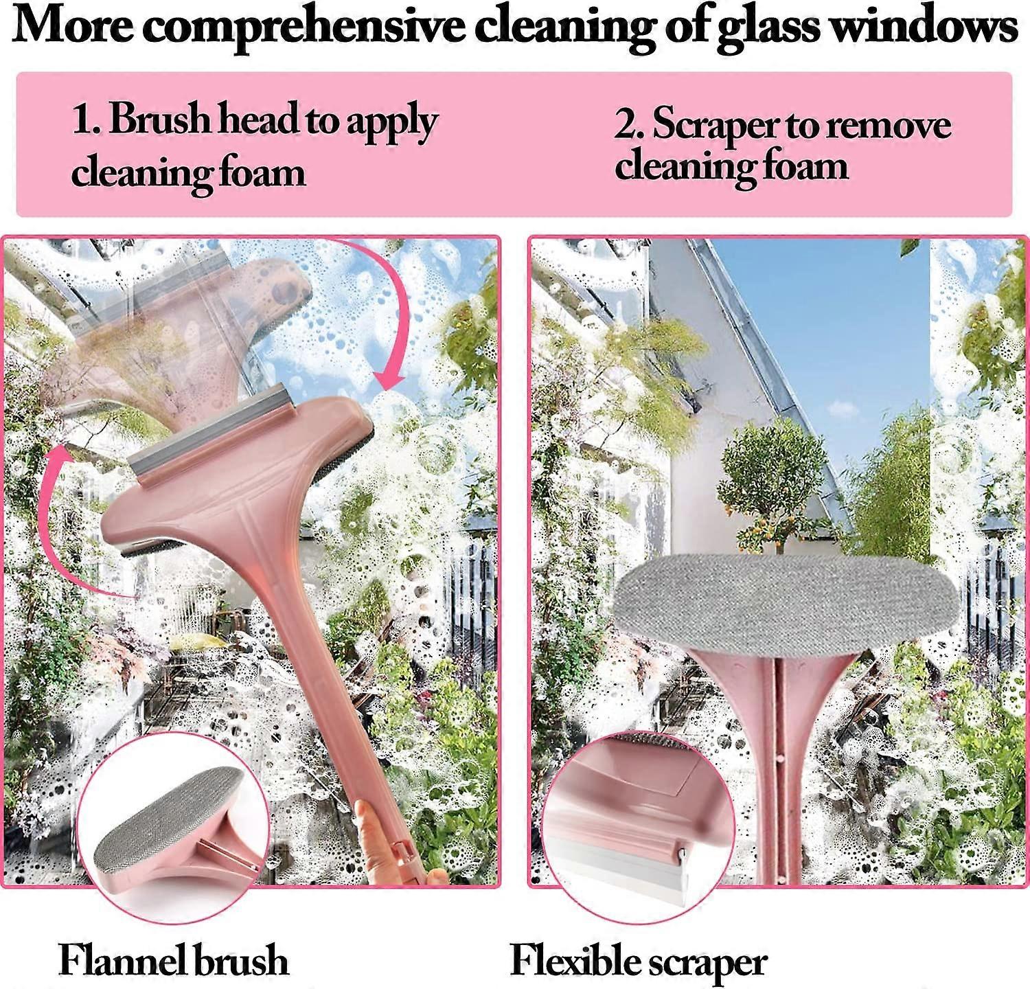 Squeegee Window Cleaning Brush Screen Cleaning Stretch Mesh ...