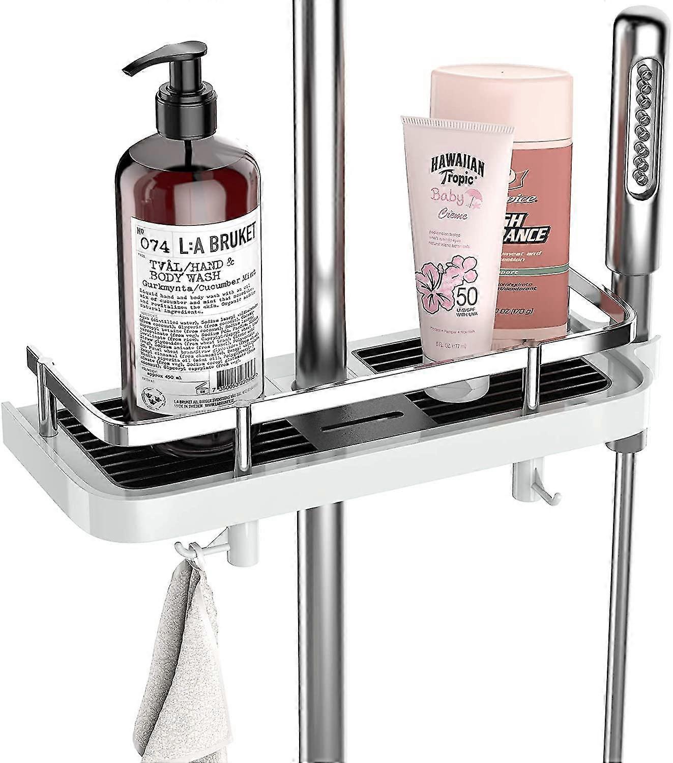 Shower Shelf Without Drilling Adjustable Shower Shelf For The Shower ...
