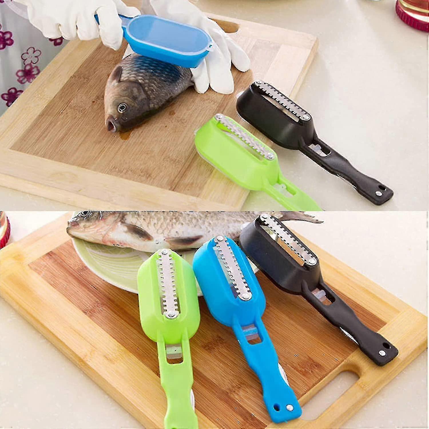 2024 3pcs Fish Scale Scraper Fish Scale Fish Scale Remover ...