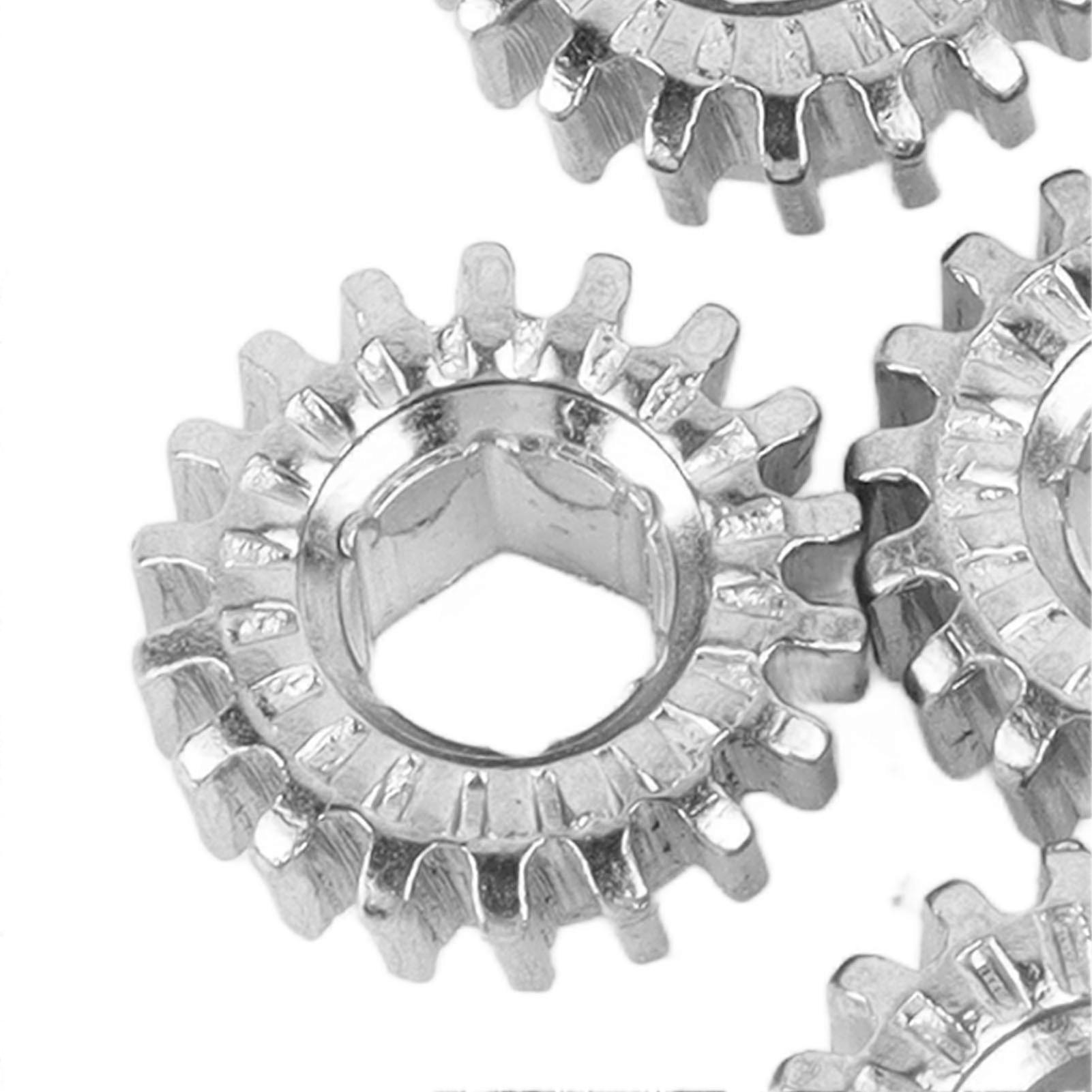 6PCS Guitar Tuner Peg Gears Metal Hex Hole Gear String Button Gear for ...