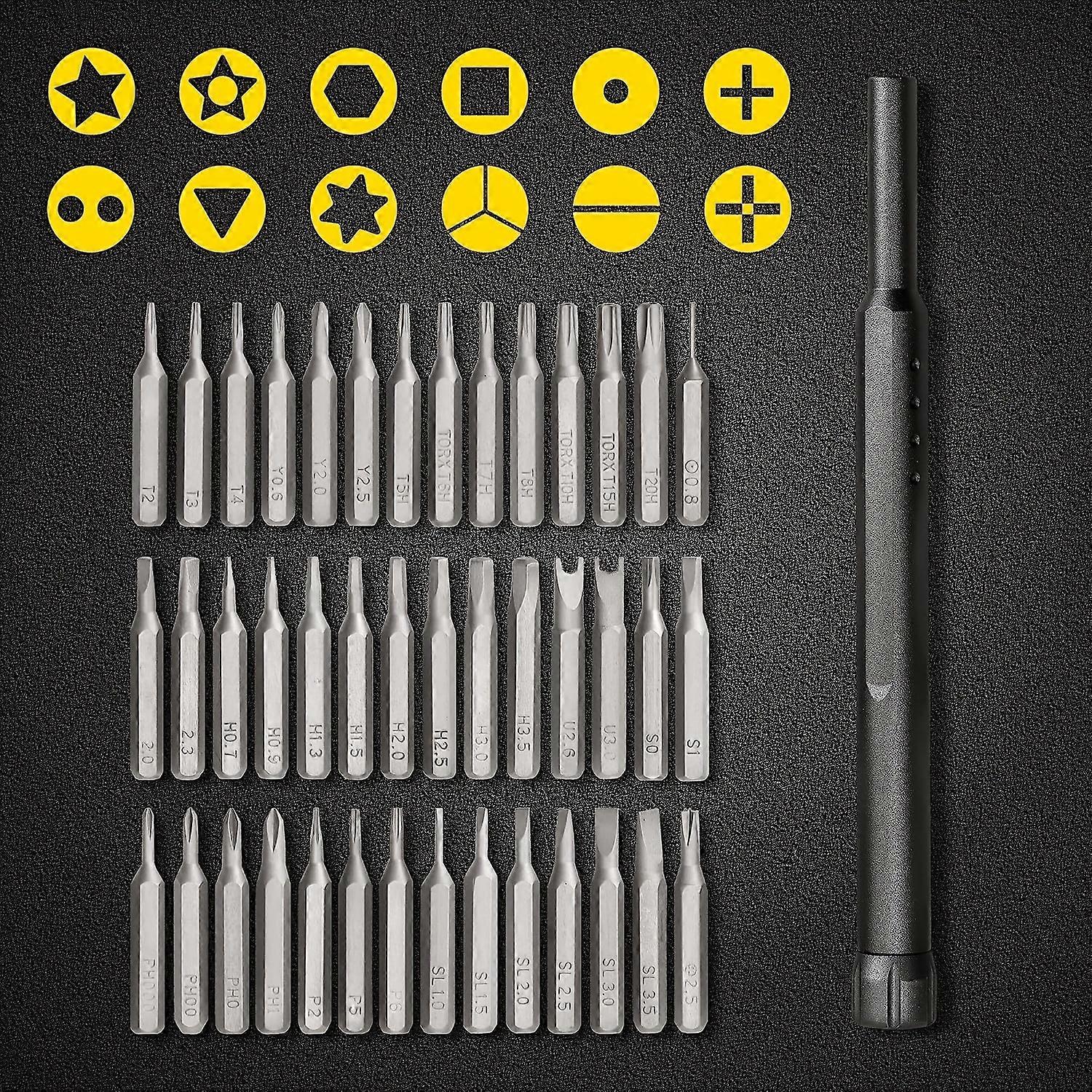 46pcs/Set Precision Screwdriver Set 46 In 1 Mini Screwdriver ...