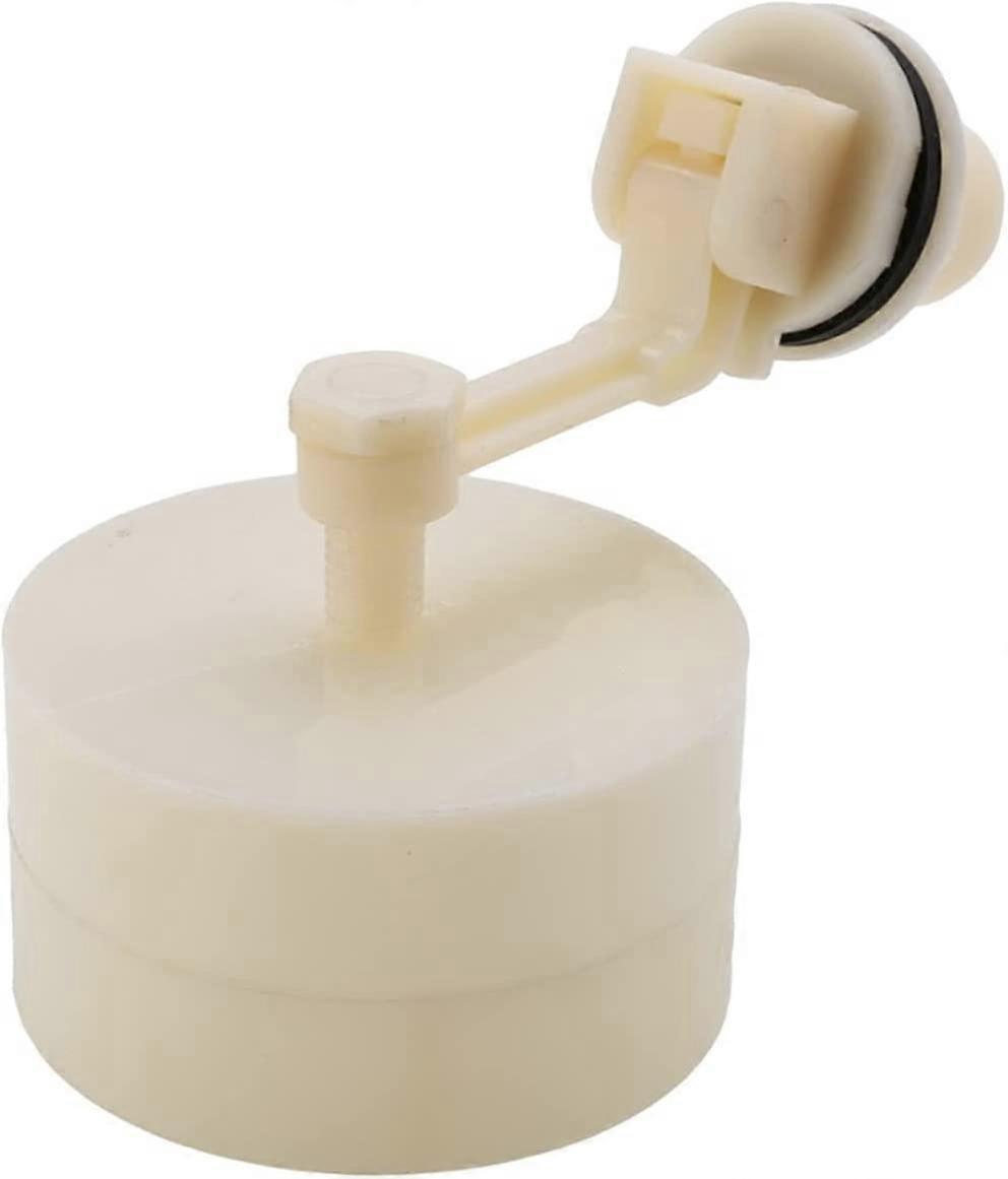 Water Tank Float Ball 1/2" Port Thread ABS Float Valve Water Level ...