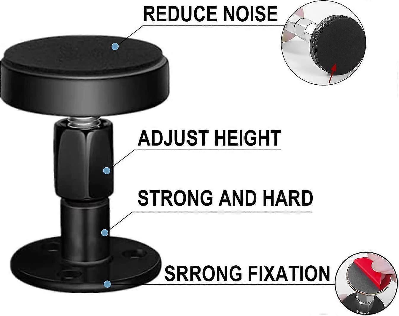 4 Pcs Adjustable Threaded Bed Frame Stabilizer Tool Bed Frame ...