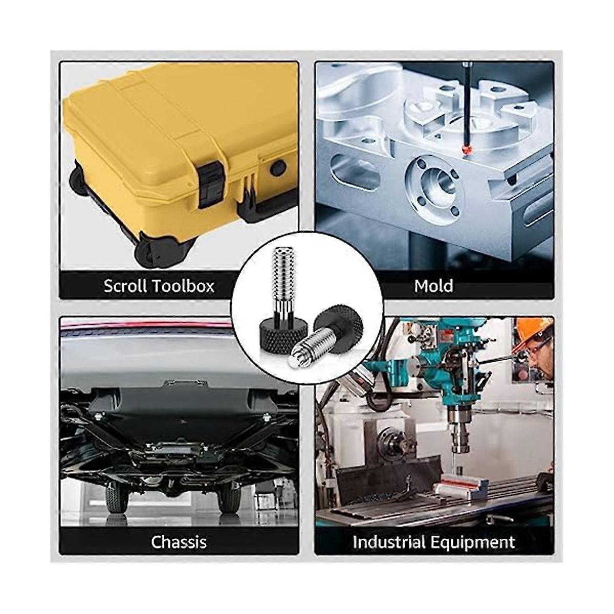 Handle Quick Release Pins Kit,with Knurled Handle Stainless Steel Lock ...