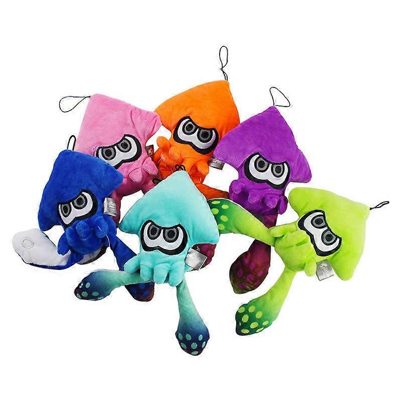 Splatoon Plush Toy Cartoon Cute Squid Doll Multi-color optional | Fruugo UK