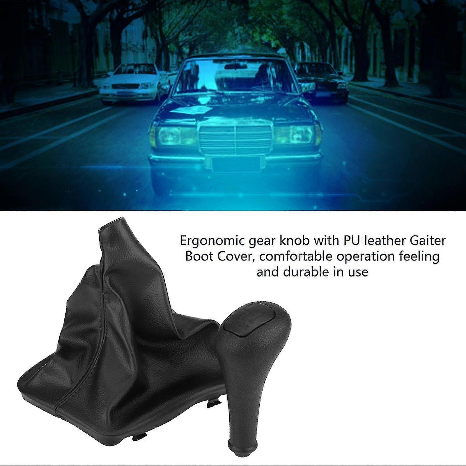 Mercedes Benz W123 W140 W202 4 Speed Gear Stick Shift Knob Gaiter Boot ...