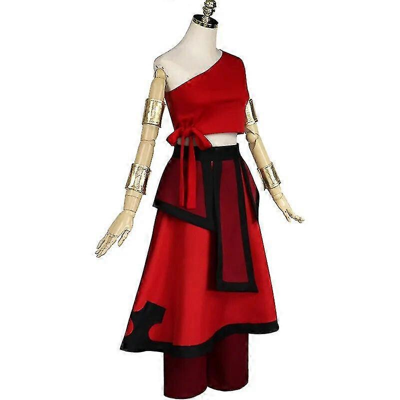 Anime Avatar The Last Airbender Cosplay Katara Fire Nation Cosplay ...