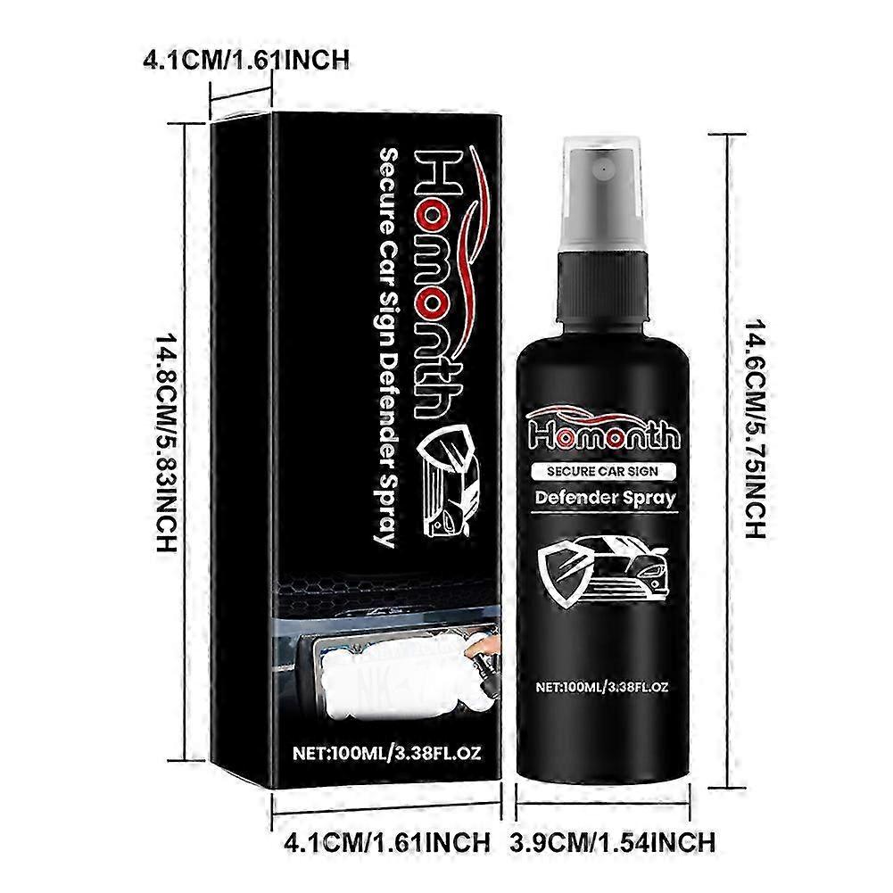 Invisibles License Plate Clear Coat Spray Lasting Coating Invisibles ...