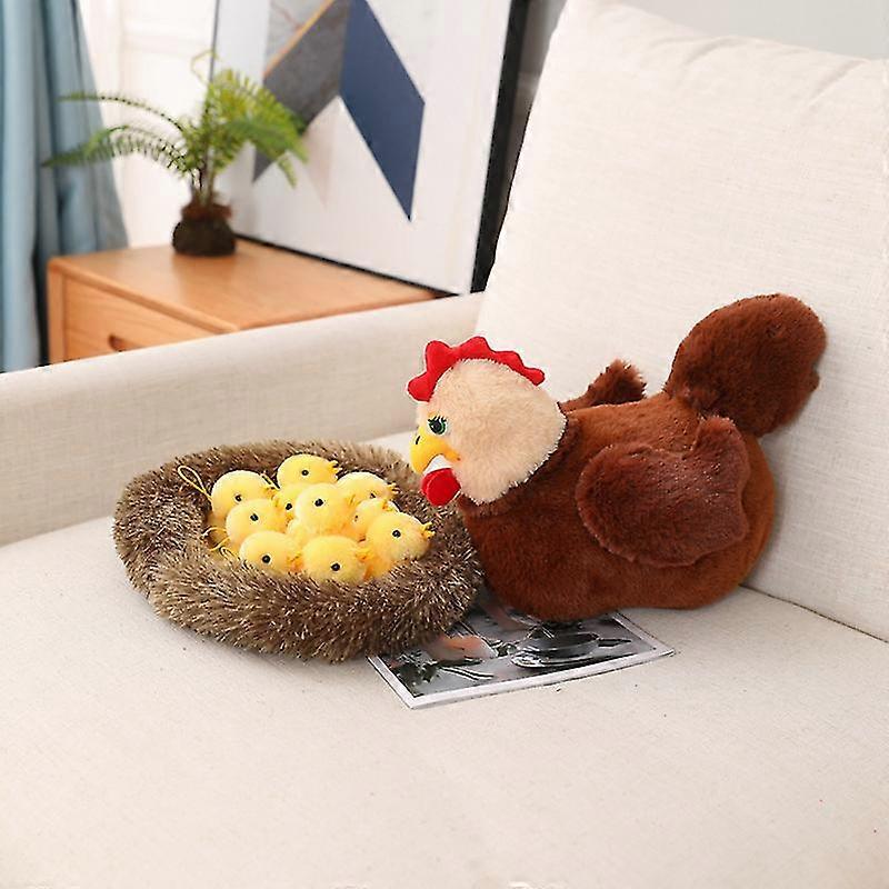 Swan /chick Family Plush Toy Swan /chicken Mother Swan/chicken Baby ...