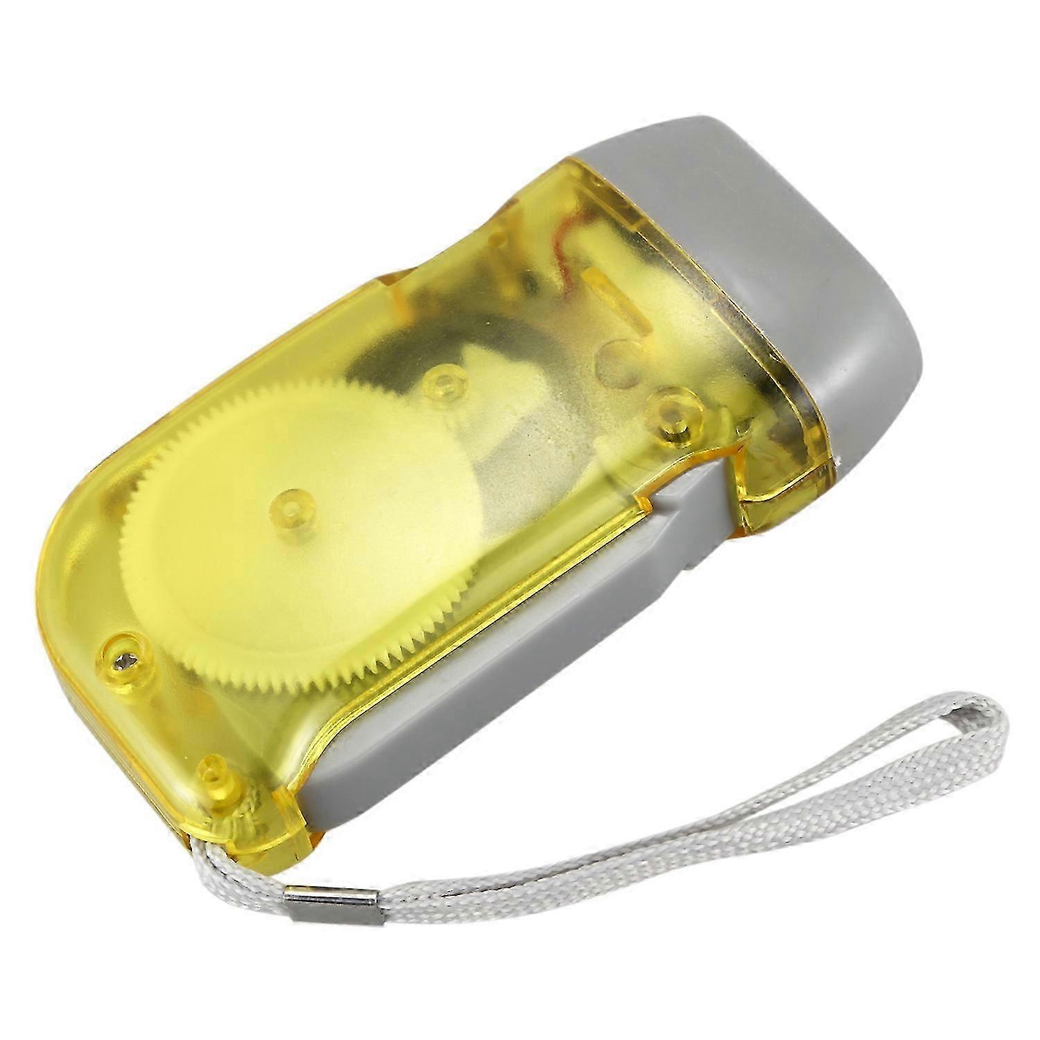 3 LED Dynamo Wind Up Flashlight Hand Press Crank Camping | Fruugo UK