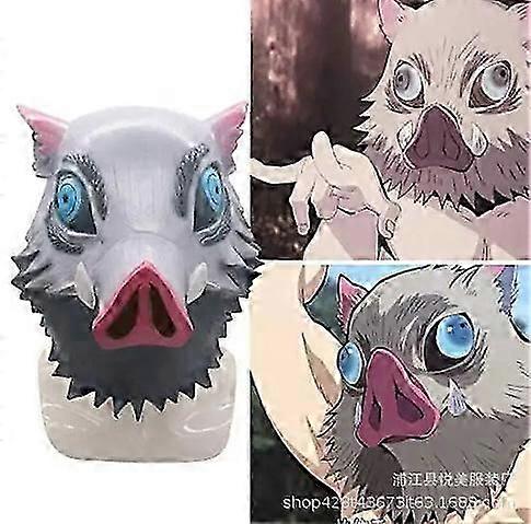 Demon Slayer: Kimetsu no Yaiba Inosuke cosplay costume anime Halloween ...