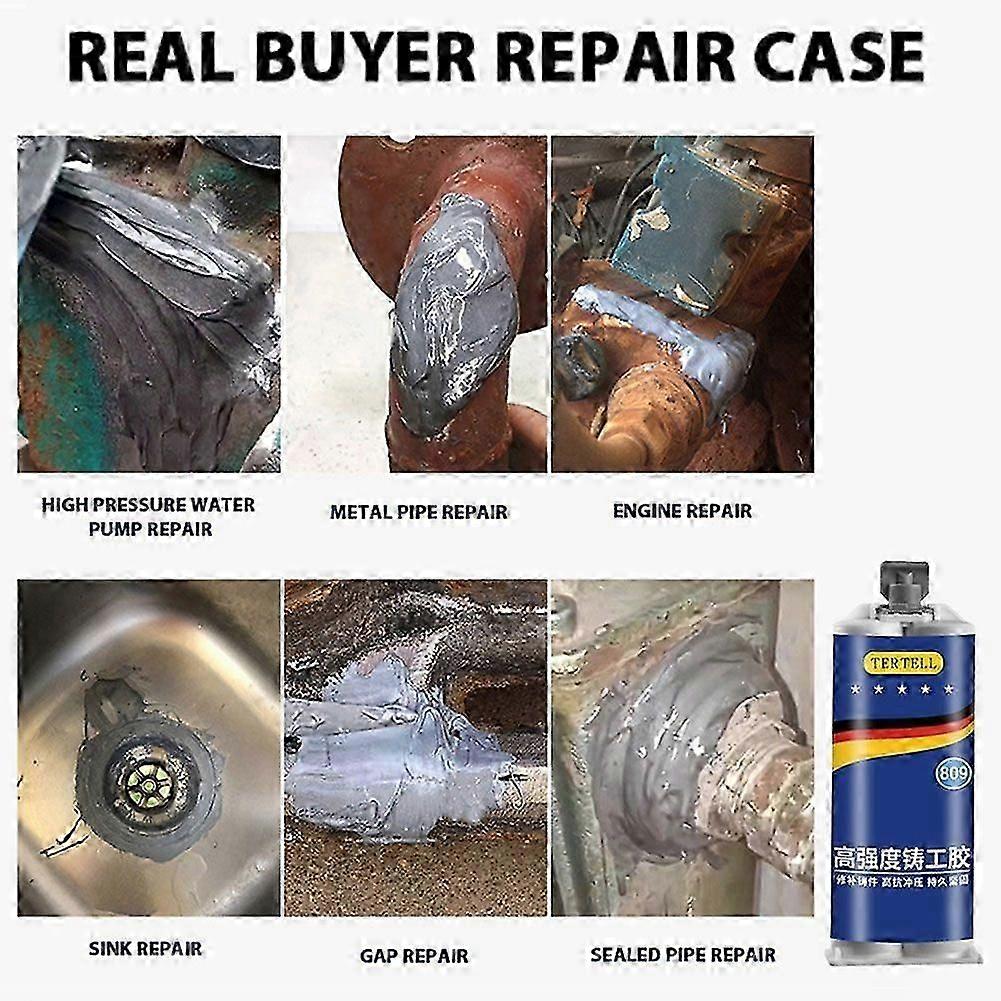 Metal Glue - Weld Metal Repair Glue Glue Cast Iron High Strength ...