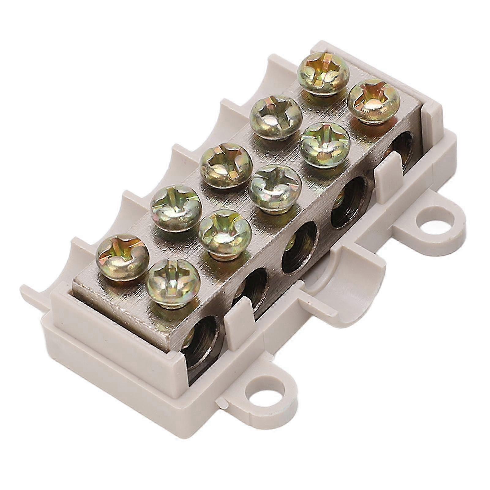 4pcs 1 to 5 Splitter Wire Connector 1000V 80A Brass Conductor High ...