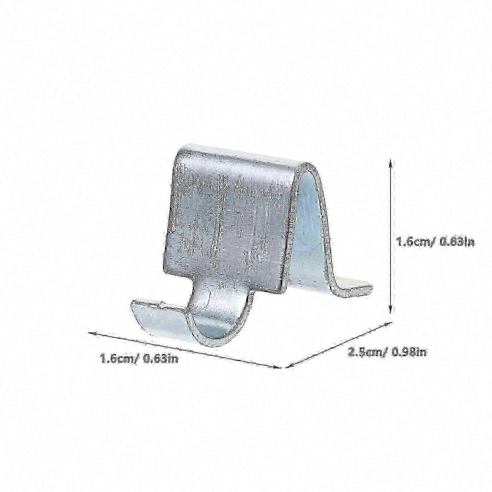 10-Pack Durable Metal Shelf Clips for Cabinet and Shelving Support ...