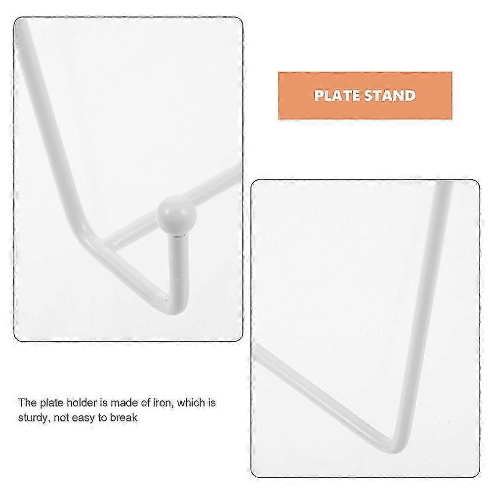 Metal plate holder for photo frame - 2pcs multifunctional tabletop ...