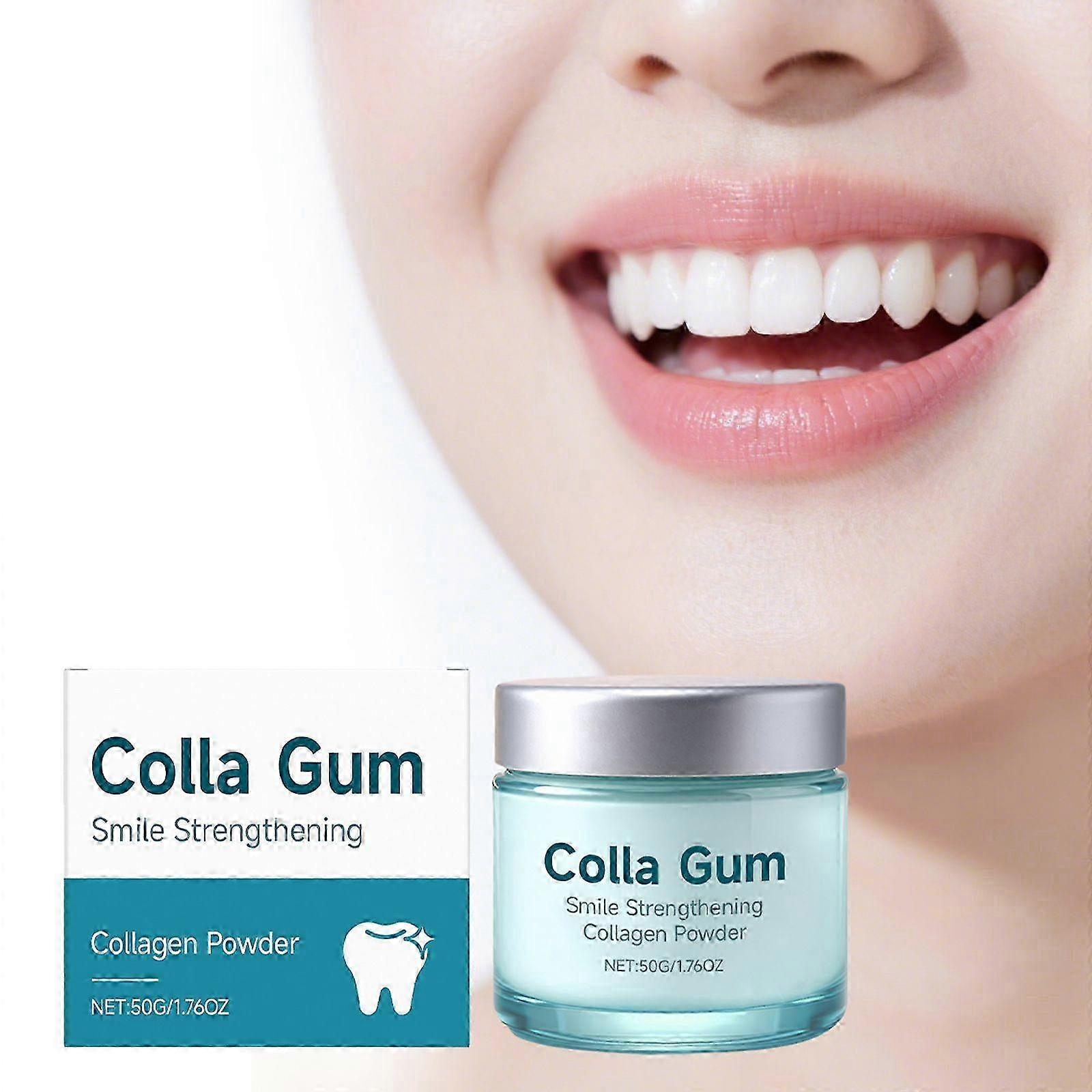 Collagum Smile Strengthening Collagen Powder, Collagen Tooth ...