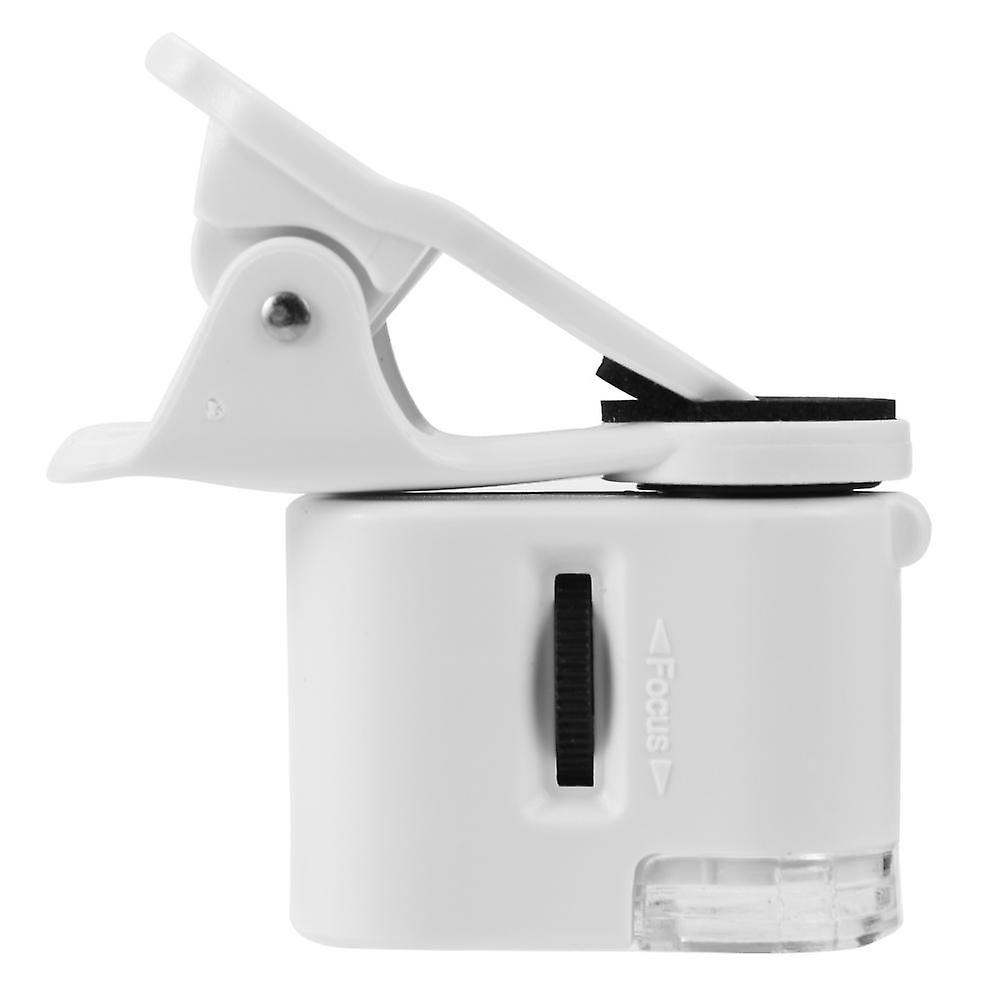 Mobile Phone Microscope 60x Magnifier Universal Led Instrument Macro ...