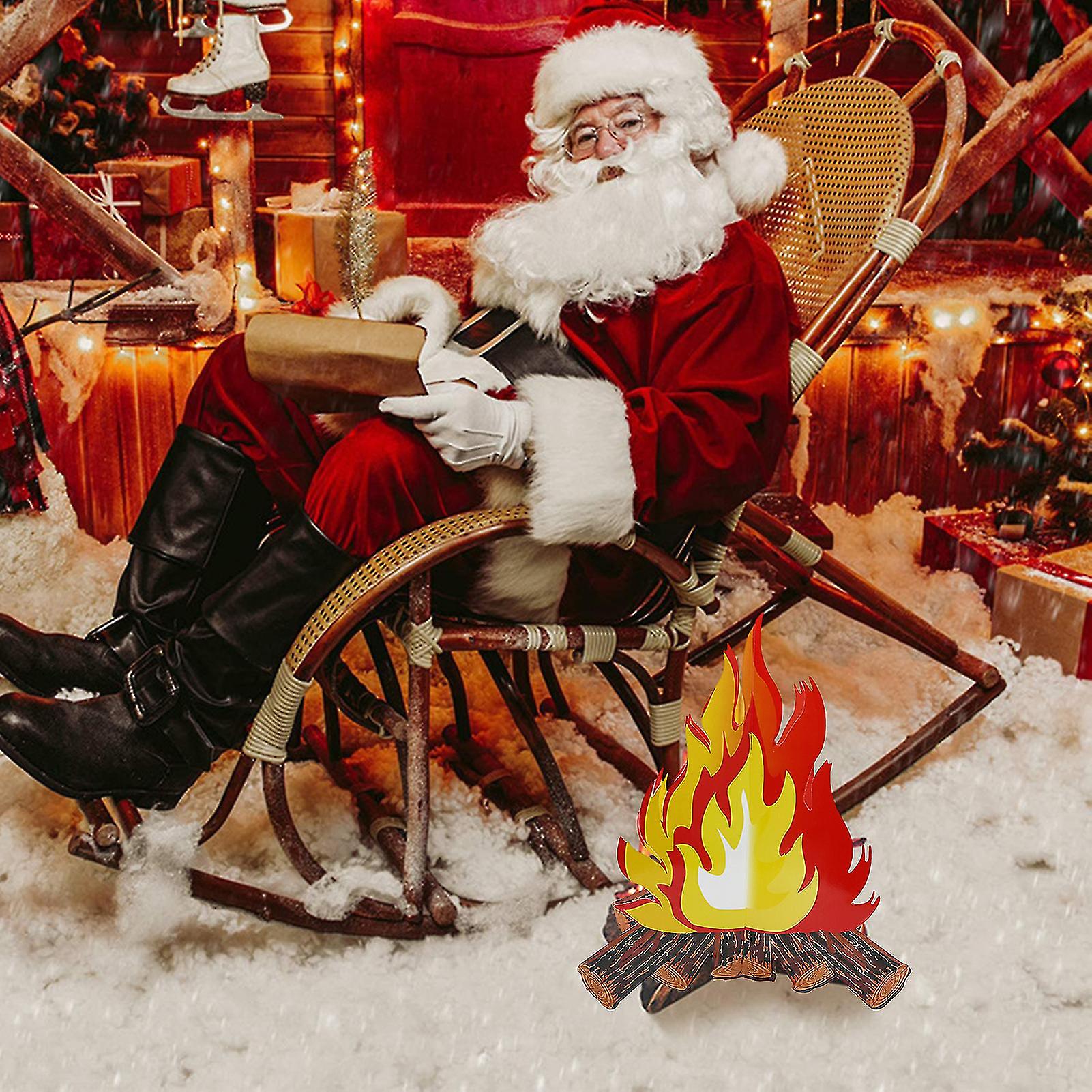 Simulation Flame 3d Design Realistic Easy Assembly Photo Props Coated ...