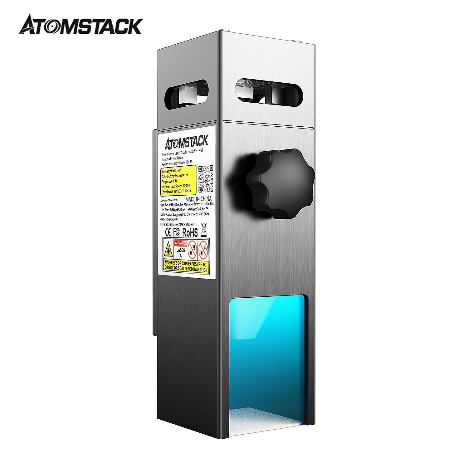 ATOMSTACK M50 50W Engraving Laser Module Double Ultra-Fine Compressed ...