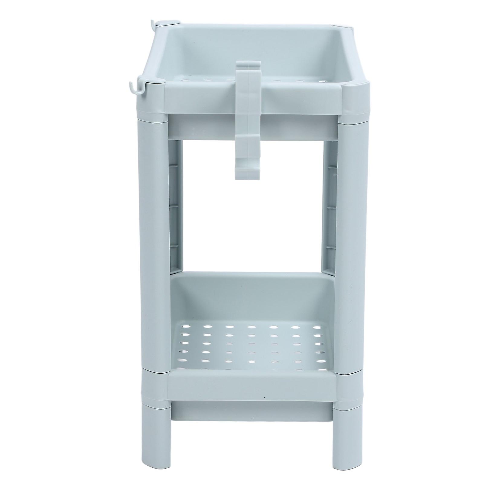 Baderom Gulv Oppbevaring Hylle Oppbevaring av bad Åpen hylle ...