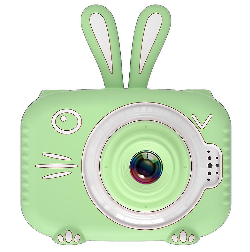Green mini children's digital camera, 1080p children's sports camera ...